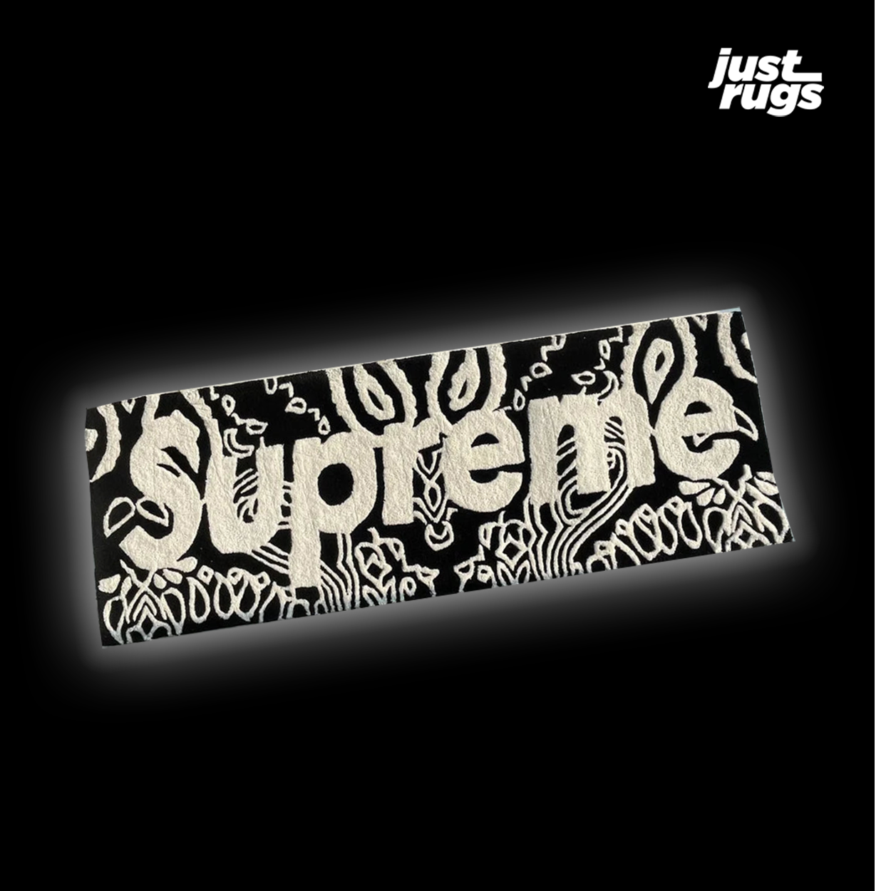 Supreme Logo x Bandana Hand-Tufted Rug – Just Rugs